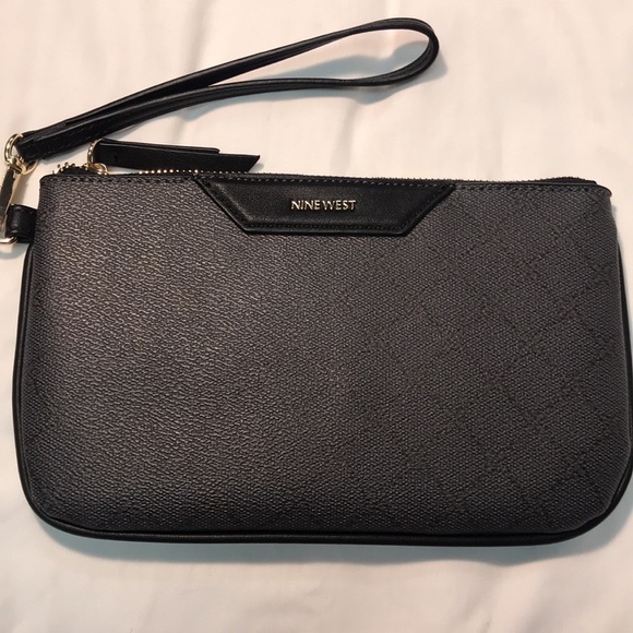 Nine West | Bags | Nine West Clutch With Card Holder And Zipper | Poshmark